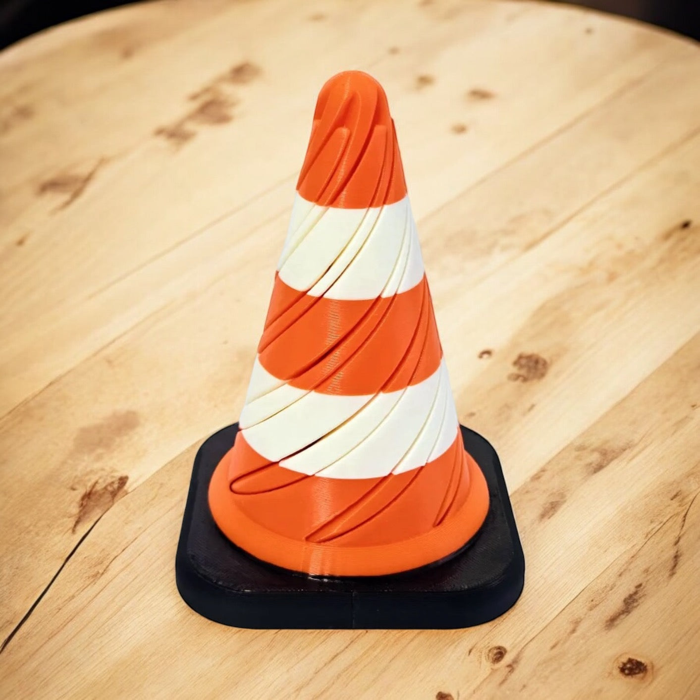 3D INFINITY TRAFFIC CONE FIDGET TOY