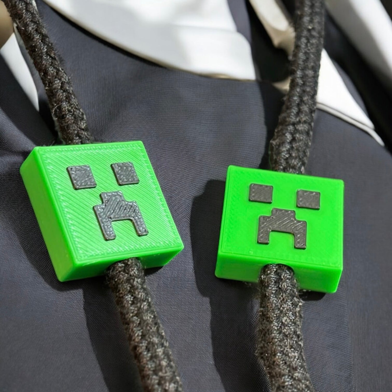 MINECRAFT CREEPER HOODIE CHARMS