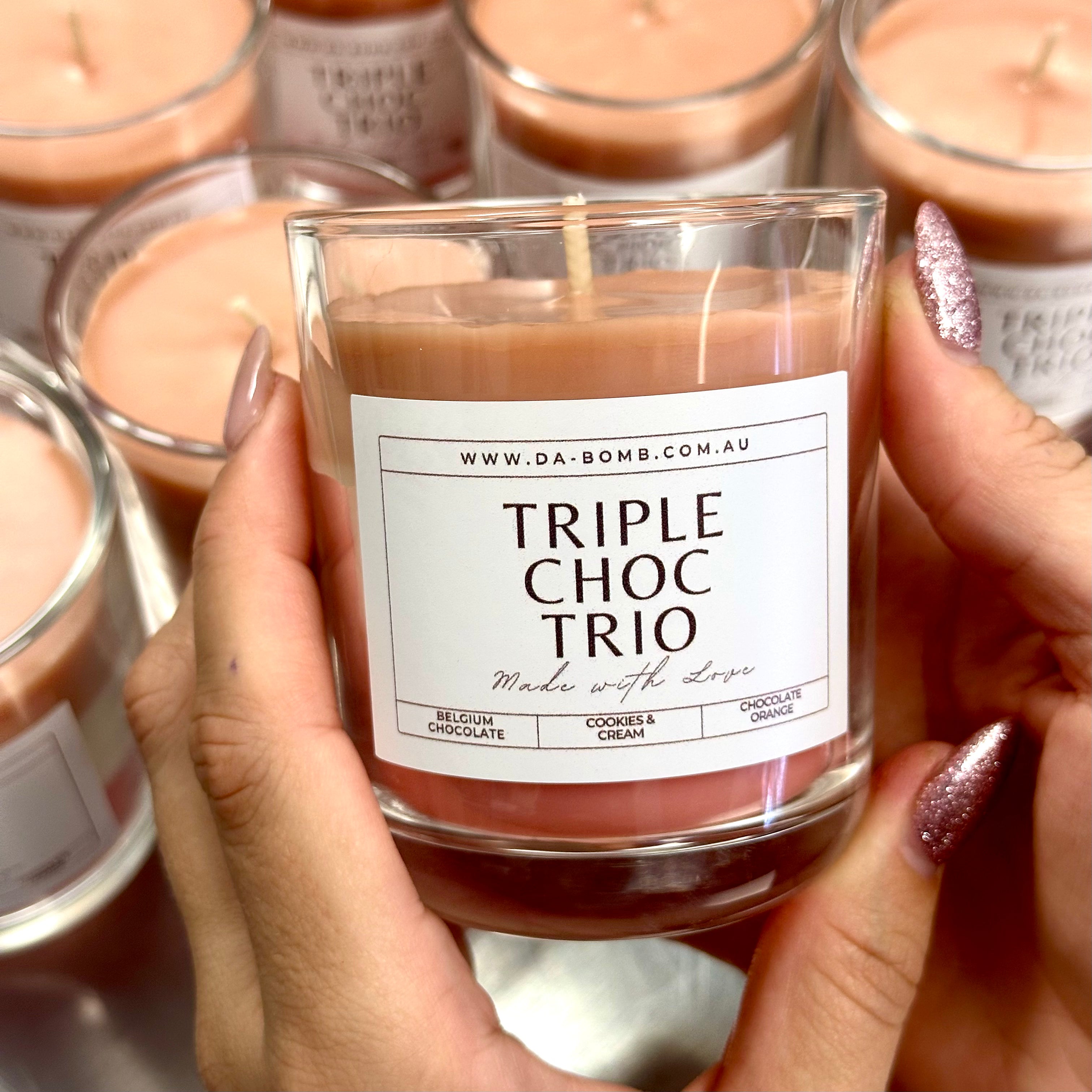 TRIPLE CHOC TRIO SOY CANDLE