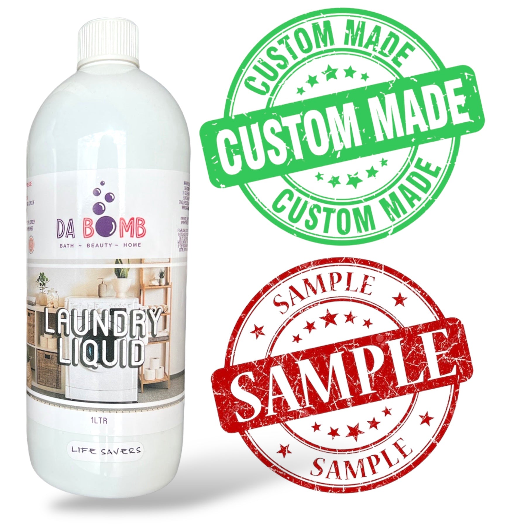 CUSTOM MADE FABRIC SOFTNER (SAMPLE SIZE)