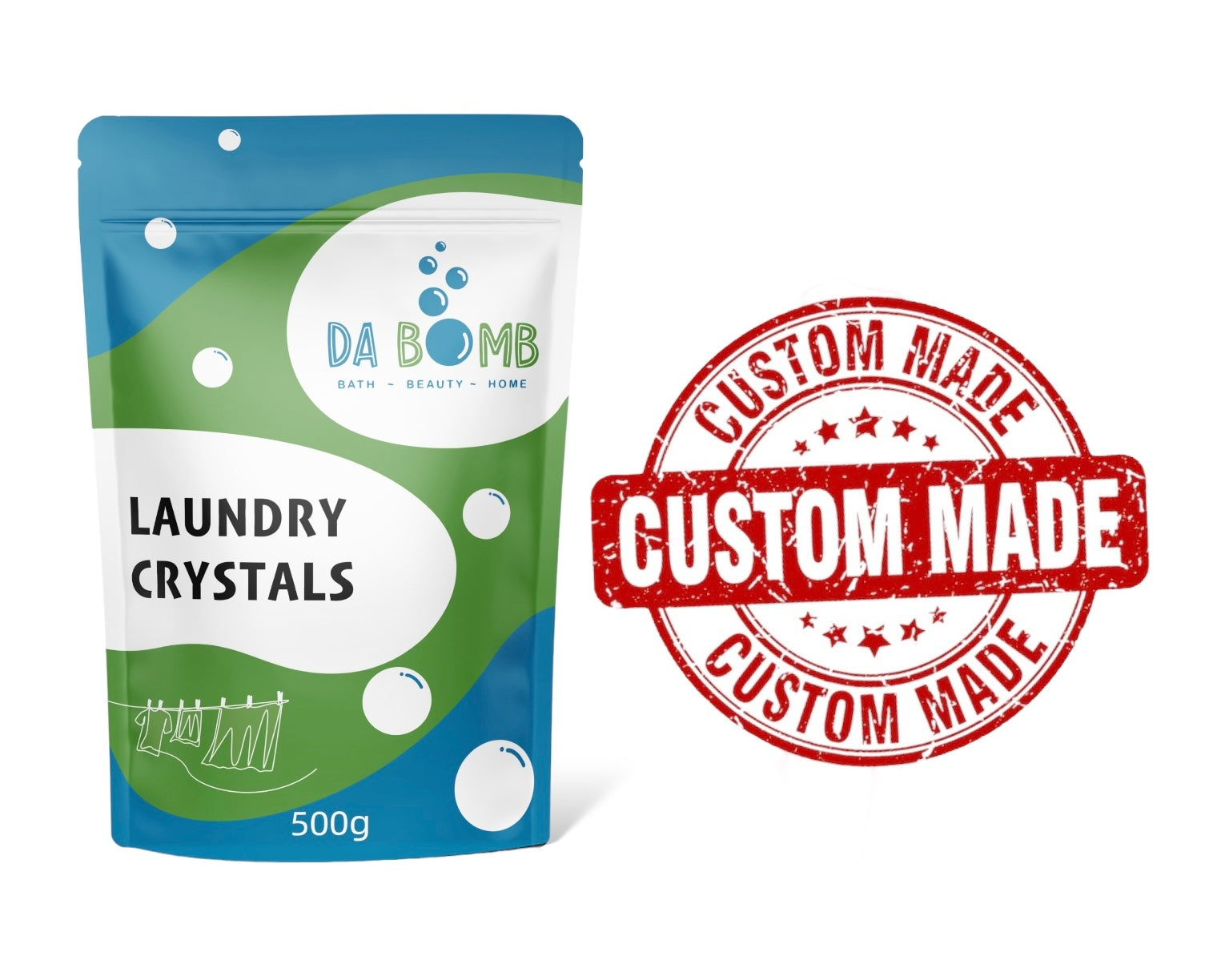 CUSTOM MADE LAUNDRY CRYSTALS